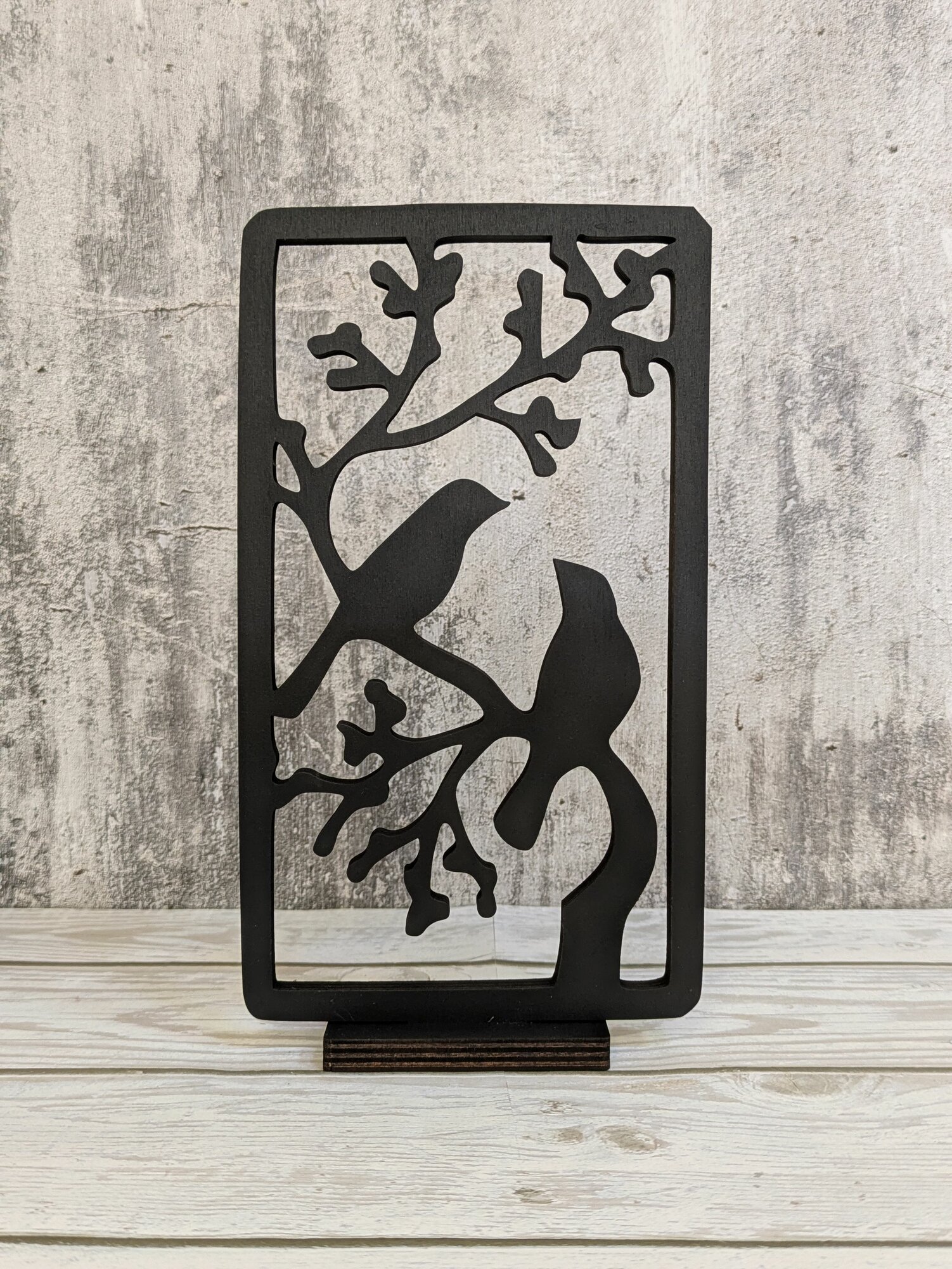 Фигура Птички на ветке 20 см x 11 см