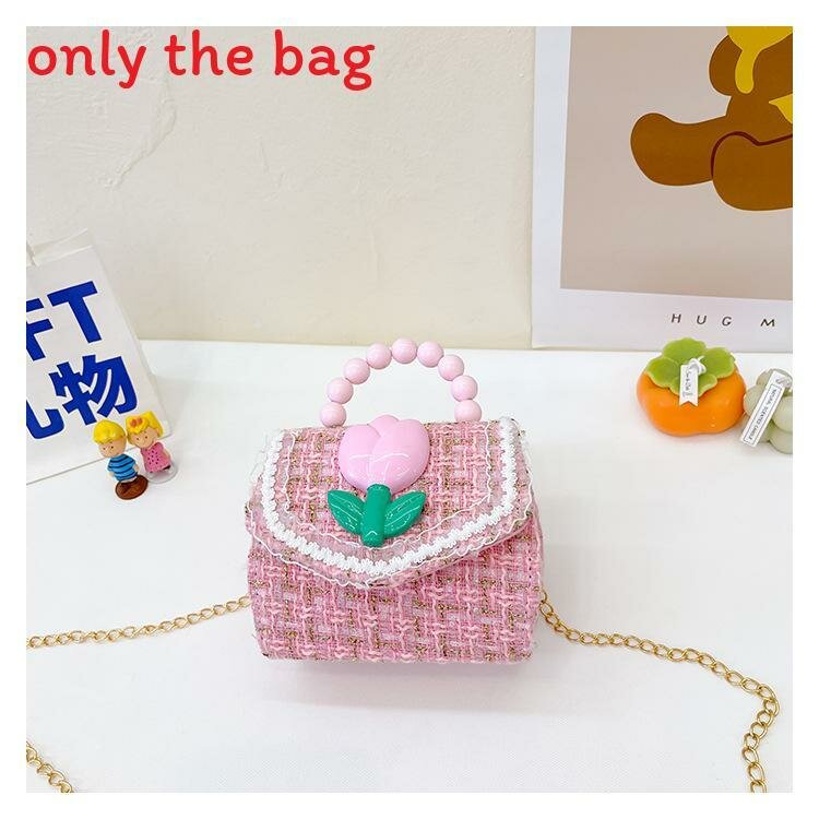 Детская сумка через плечо для девочек с рисунком girl power стиль мультфильм искусственный жемчуг бант и цветок для прогулок стиль f