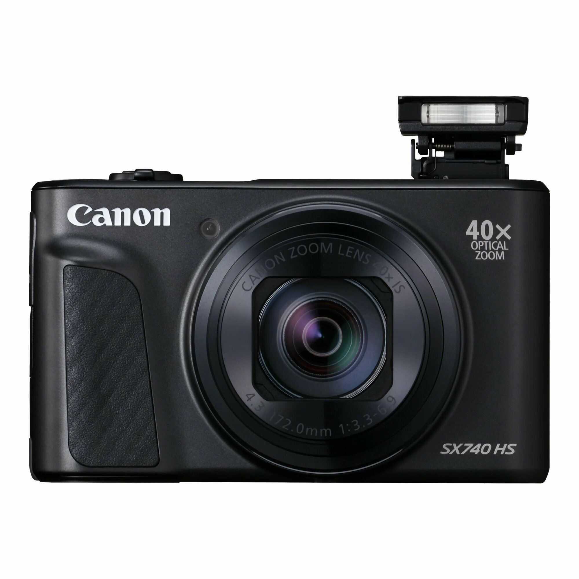 Фотоаппарат Canon PowerShot SX740HS, зум 40х, матрица 20 Мп, поворотный экран