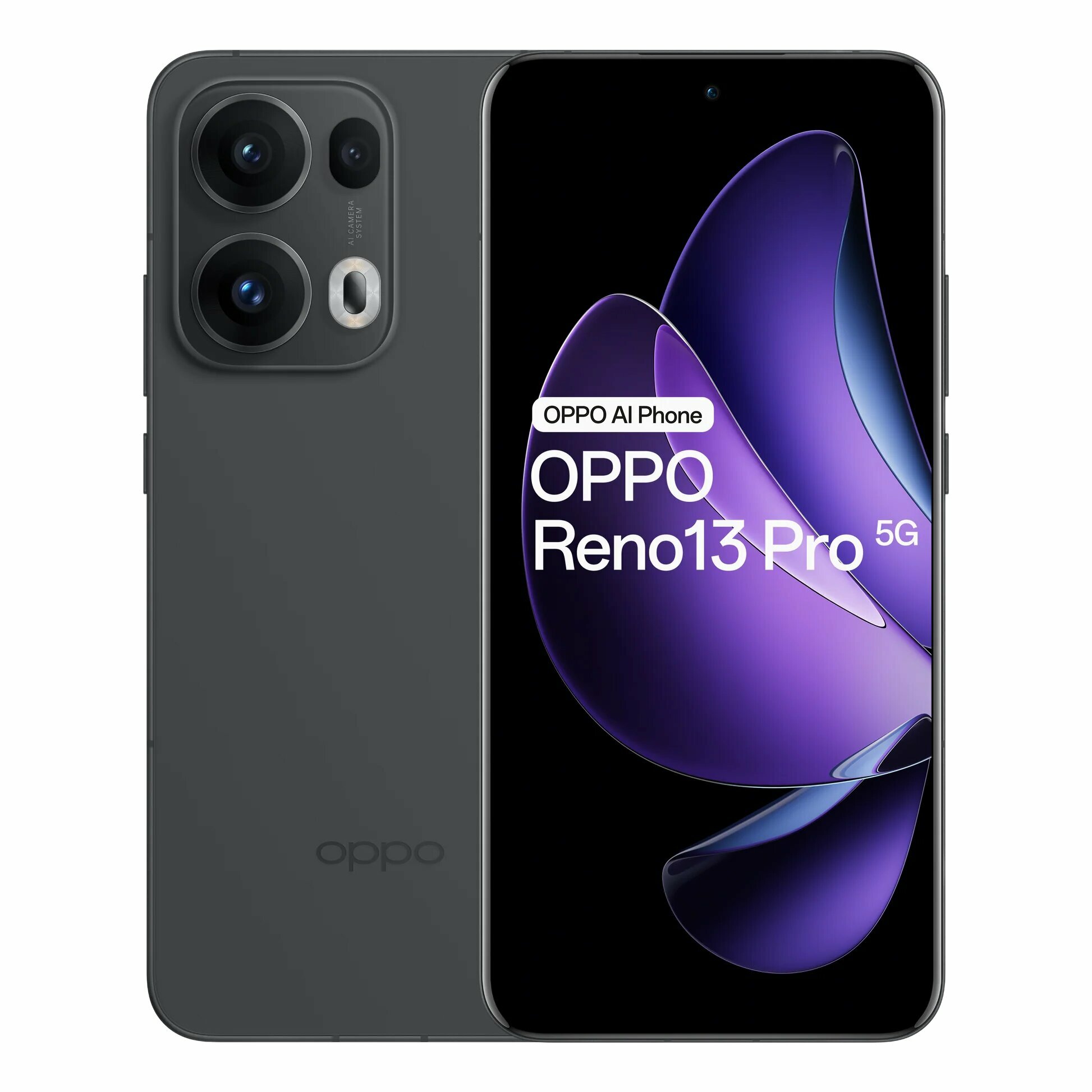 OPPO Reno 13 Pro 5G 12/256GB Меланхоличный Черный | IP69+5800mAh+Dimensity 8350 | Беспроводная зарядка 50W, CN