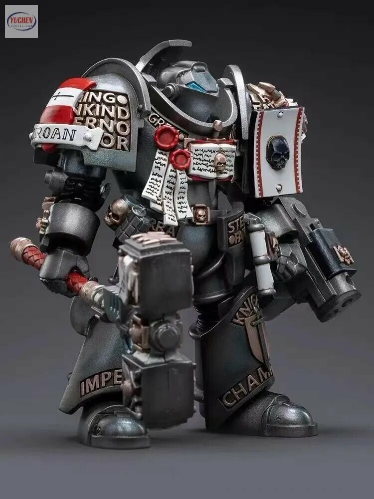 Xiaomi YouPin Фигурка JOYTOY Warhammer 40000 Grey Knights Terminator Caddon Vibova / Фигурка Joy Toy Терминатор Серых Рыцарей Каддон Вибова