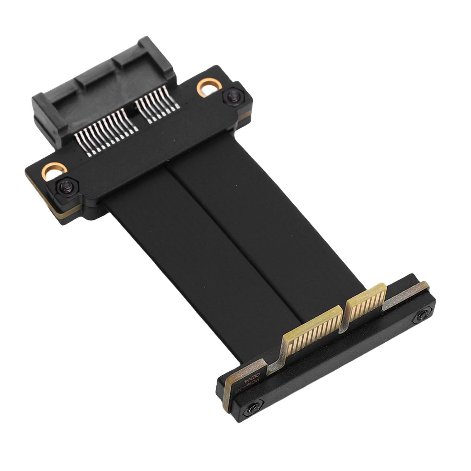 PCIE 4.0 RISE CABLE 180 ° Полная скорость без потерь GEN 4 GPU -графическая карта Кабель удробления для M.2 Wi -Fi Sound Card 10 см / 3,94 дюйма