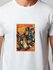 Футболка PRINTSHOT, 1 шт., размер XS, белый