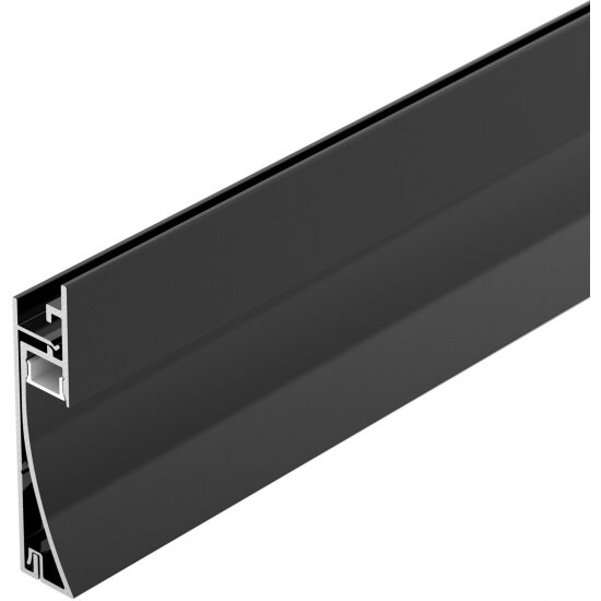 Профиль Arlight PLINTUS-H58-F-2000 BLACK (, Алюминий)