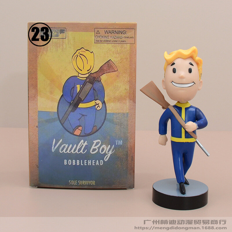 Фигурки Fallout 7 Fallout Boy, набор фигурок Vault Boy 1-го, 2-го, 3-го, 4-го поколения в коробке