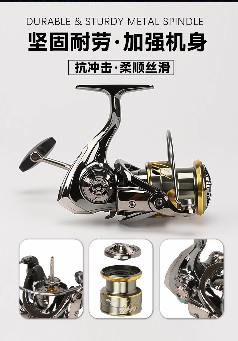 Shimano NASCI 2025 C3000 Спиннинговая катушка для рыбалки Лёгкая и Прочная