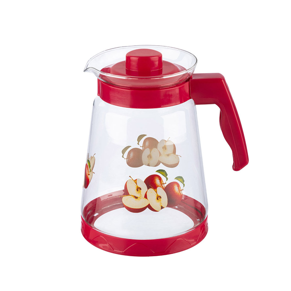 Кувшин Mallony Pentola-2500 2,5 л, стеклянный, пластиковая ручка