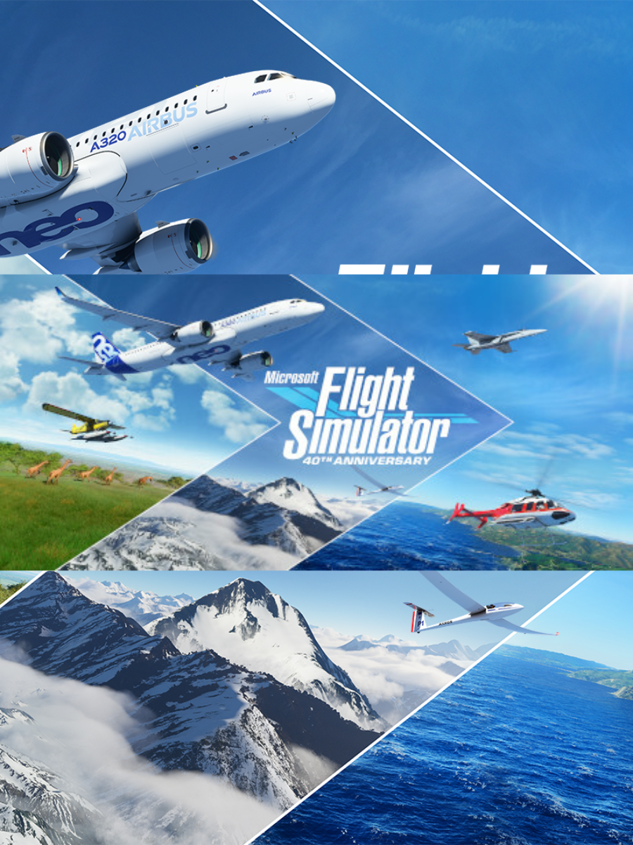 Игра Microsoft Flight Simulator (2020): 40th Anniversary Standard Edition