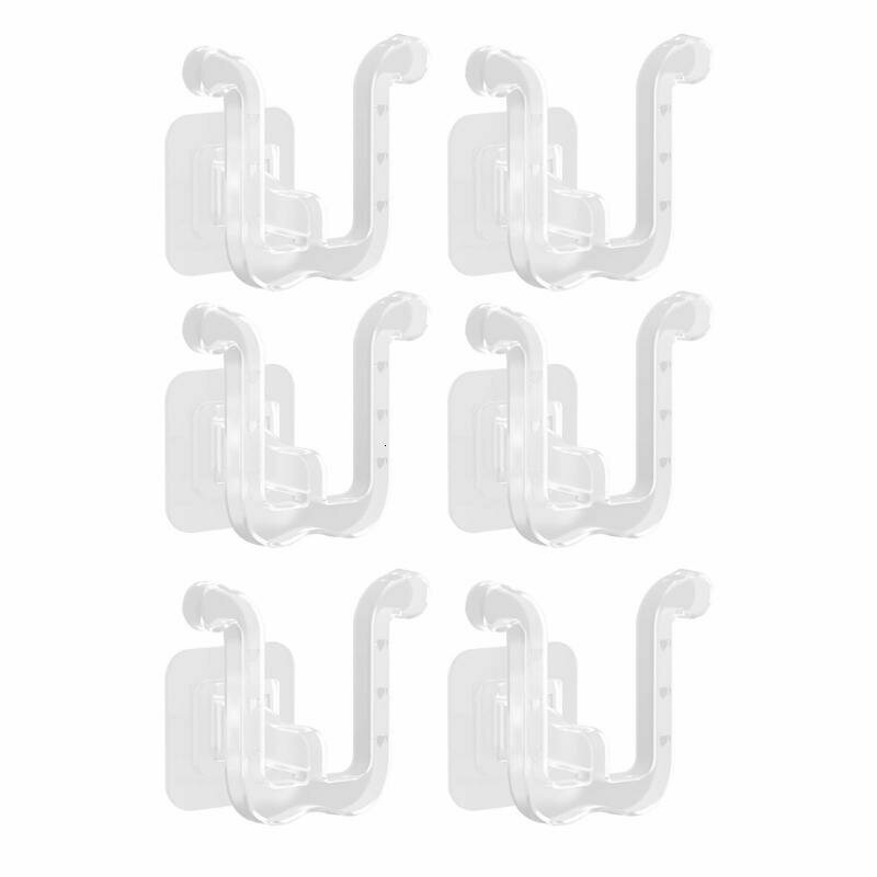 Настенная полка для тапочек в ванную, Четкий - 6 упаковок