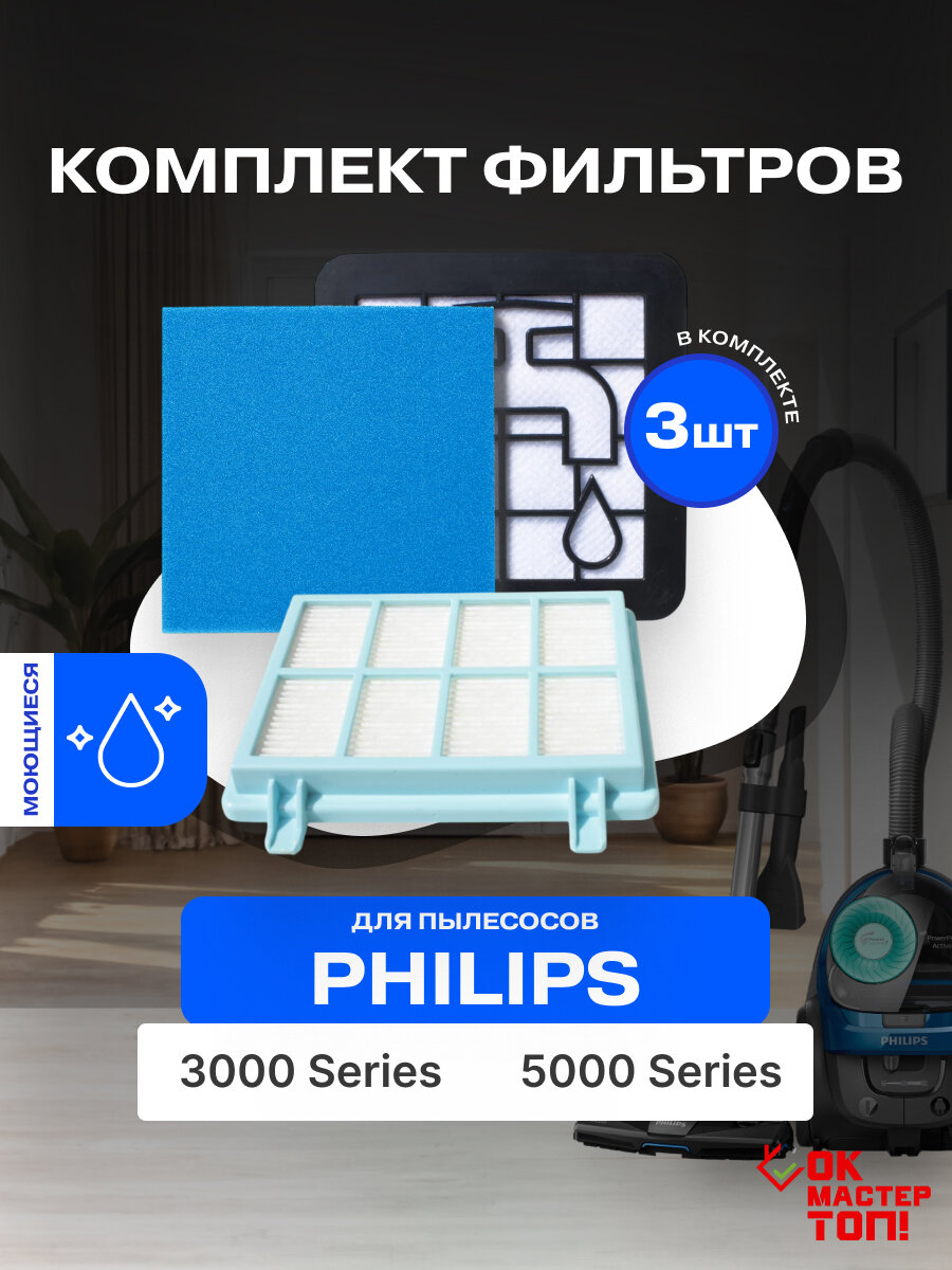 Фильтр для пылесосов Philips (FC8010/02)