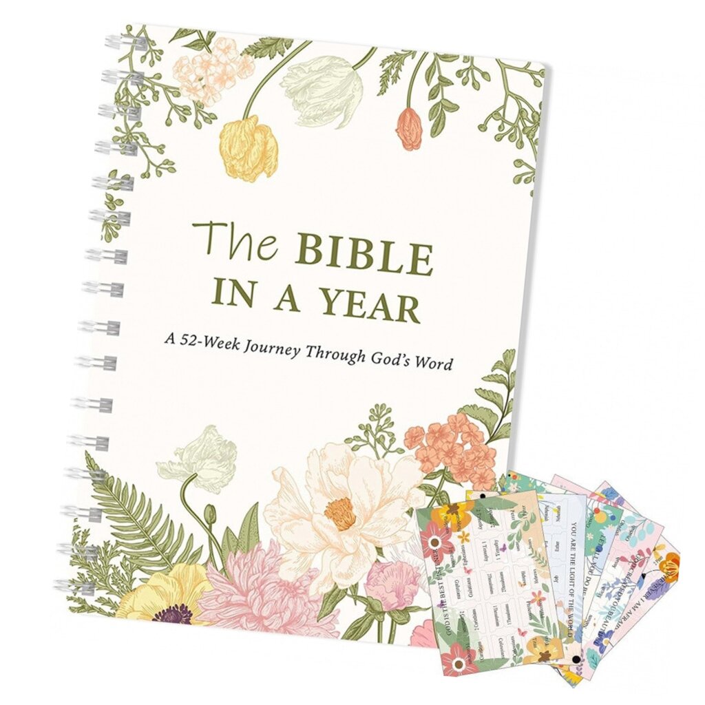 Блокнот для изучения Библии с двойной спиралью и организованными размышлениями