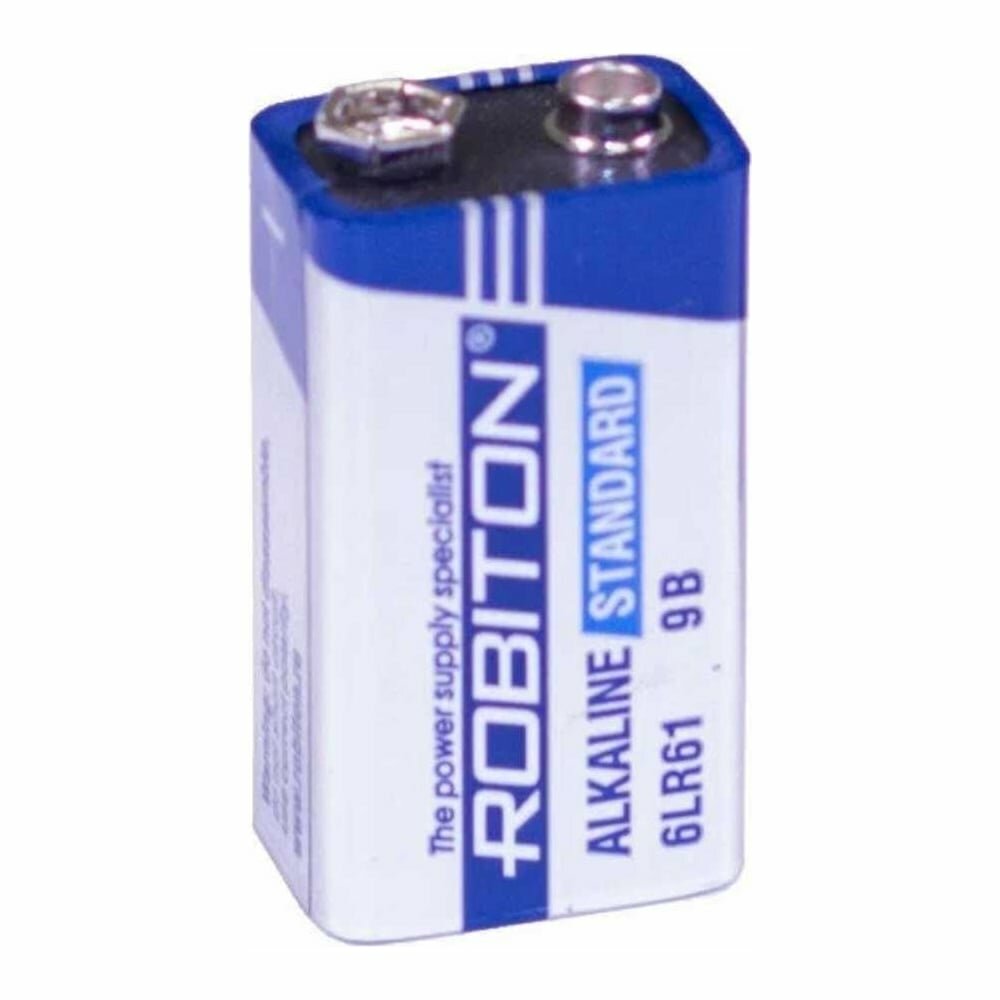 Батарея ROBITON STANDARD 6LR61 9V 12288