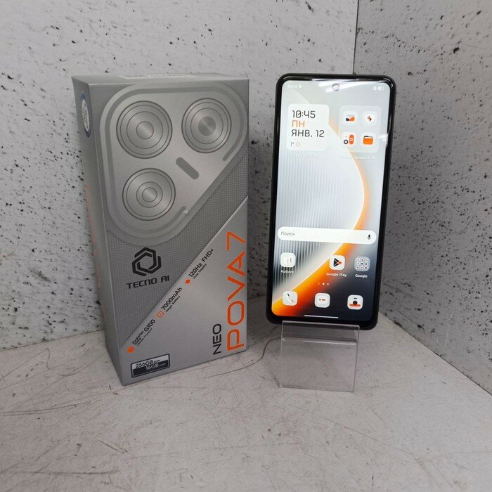 Смартфон Tecno POVA 7 Neo 8/256 Серебристый