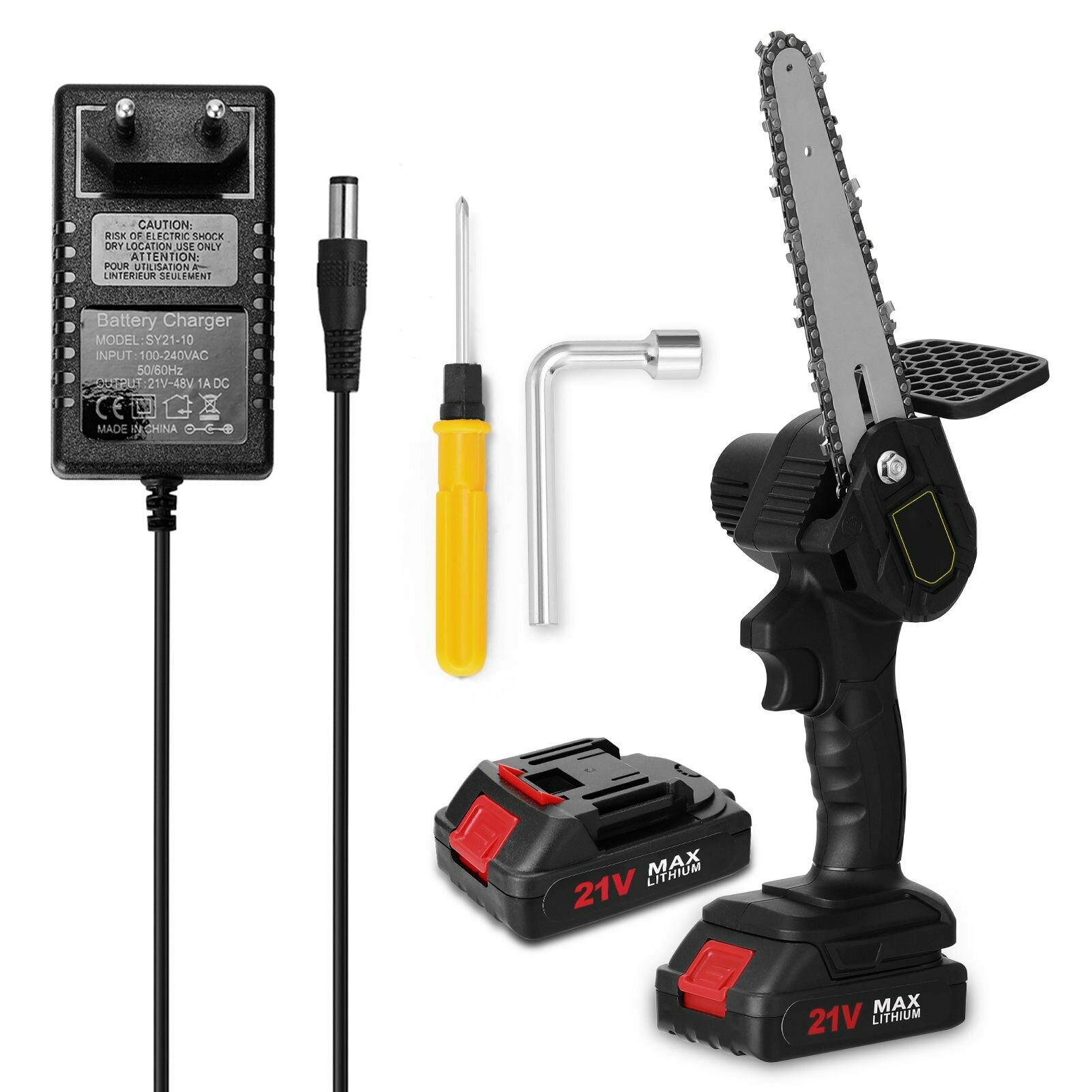 6 дюймов 21 В (две батареи) Портативная мини-электрическая