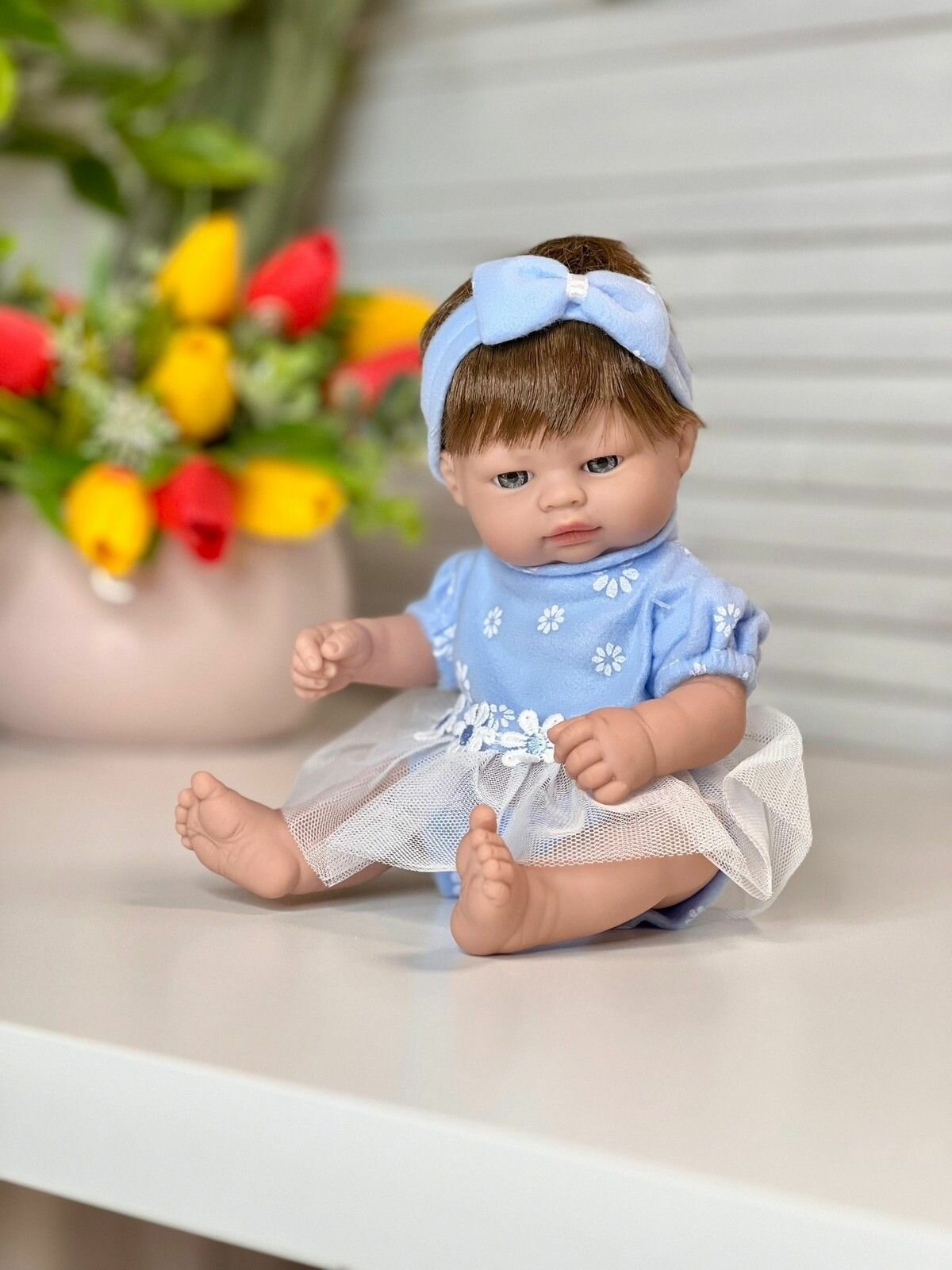 Кукла пупс для девочки виниловый 27 см (2552K)