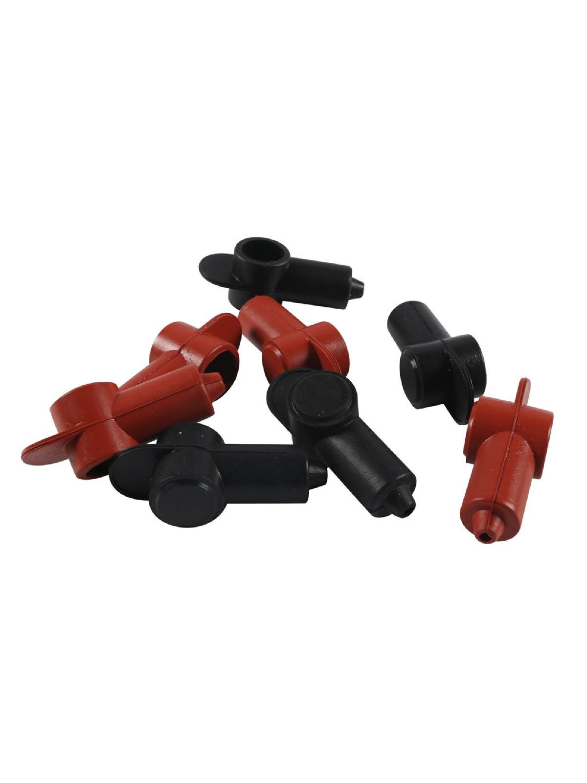 10шт Клеммных колпачков для клеммных колодок Изолирующие защитные колпачки Силиконовая крышка
