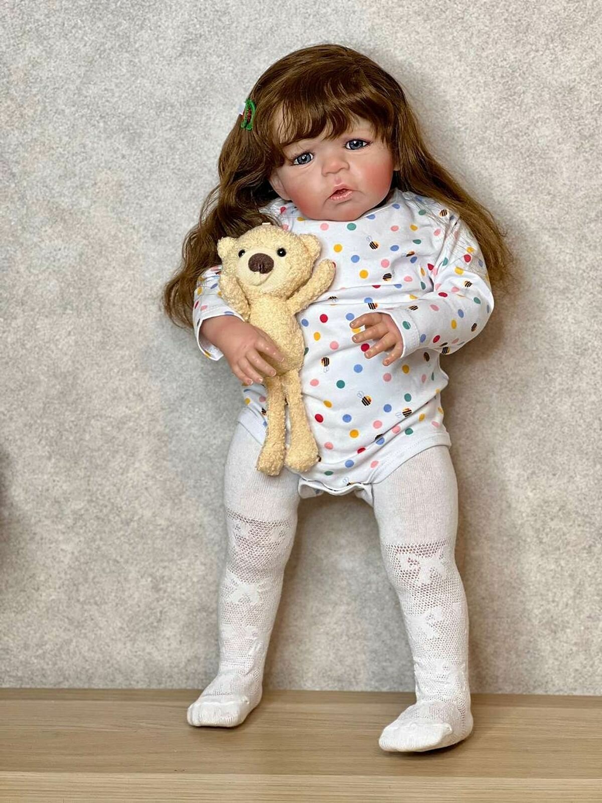 Кукла Реборн мягконабивная 60 см