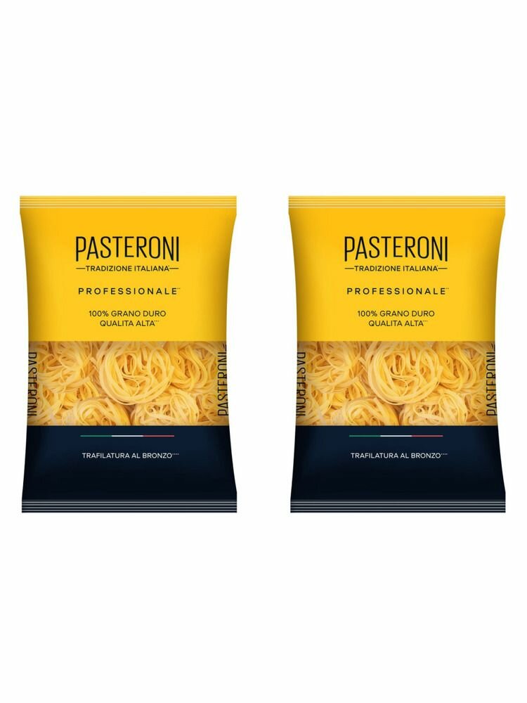 Pasteroni Professionale Макароны Феттучини, 350 г, 2 шт