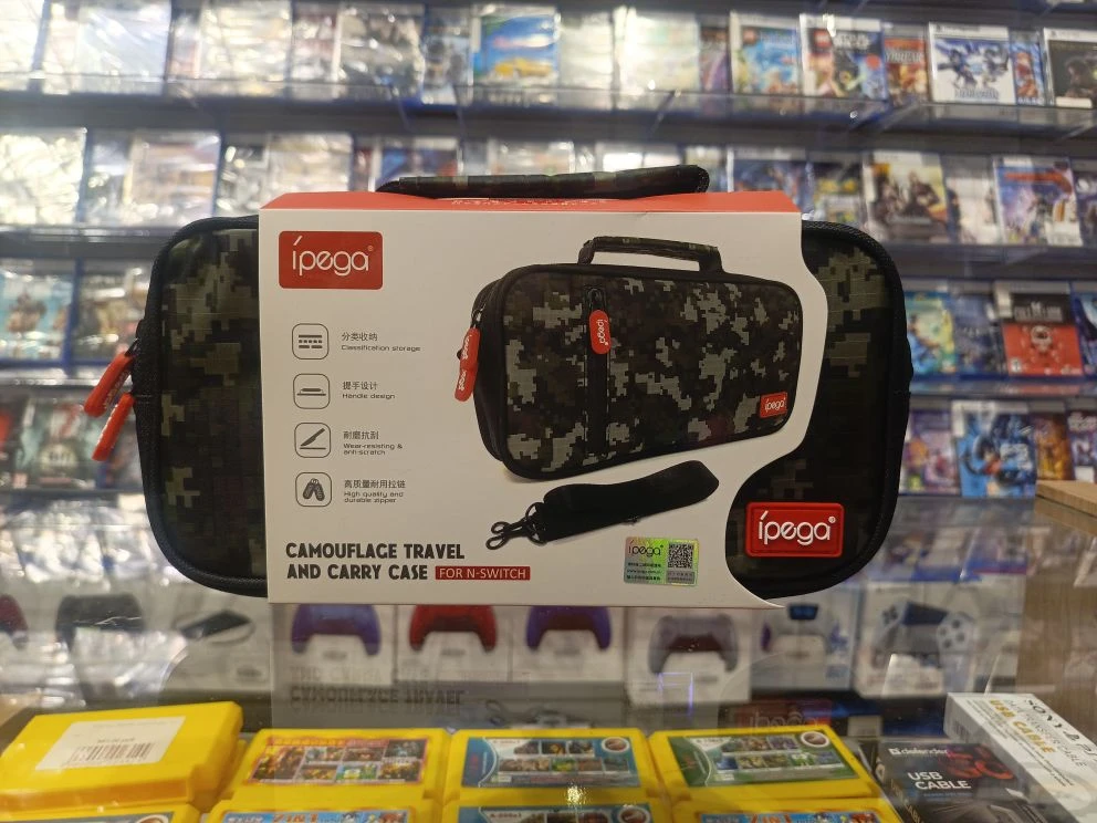 Сумка Nintendo Switch Camouflage travel and carry case PG-9185 iPega(SPC)