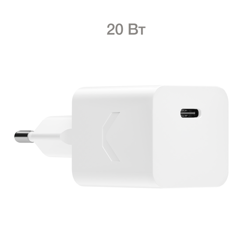 Быстрое зарядное устройство COMMO 20W Compact Charger USB-C, 20 Вт ...