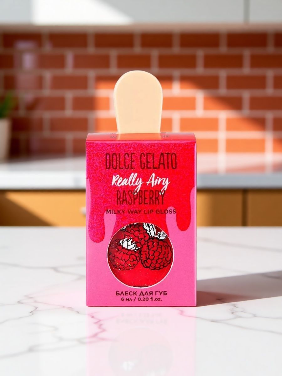 DOLCE MILK Блеск для губ Raspberry, 6 мл