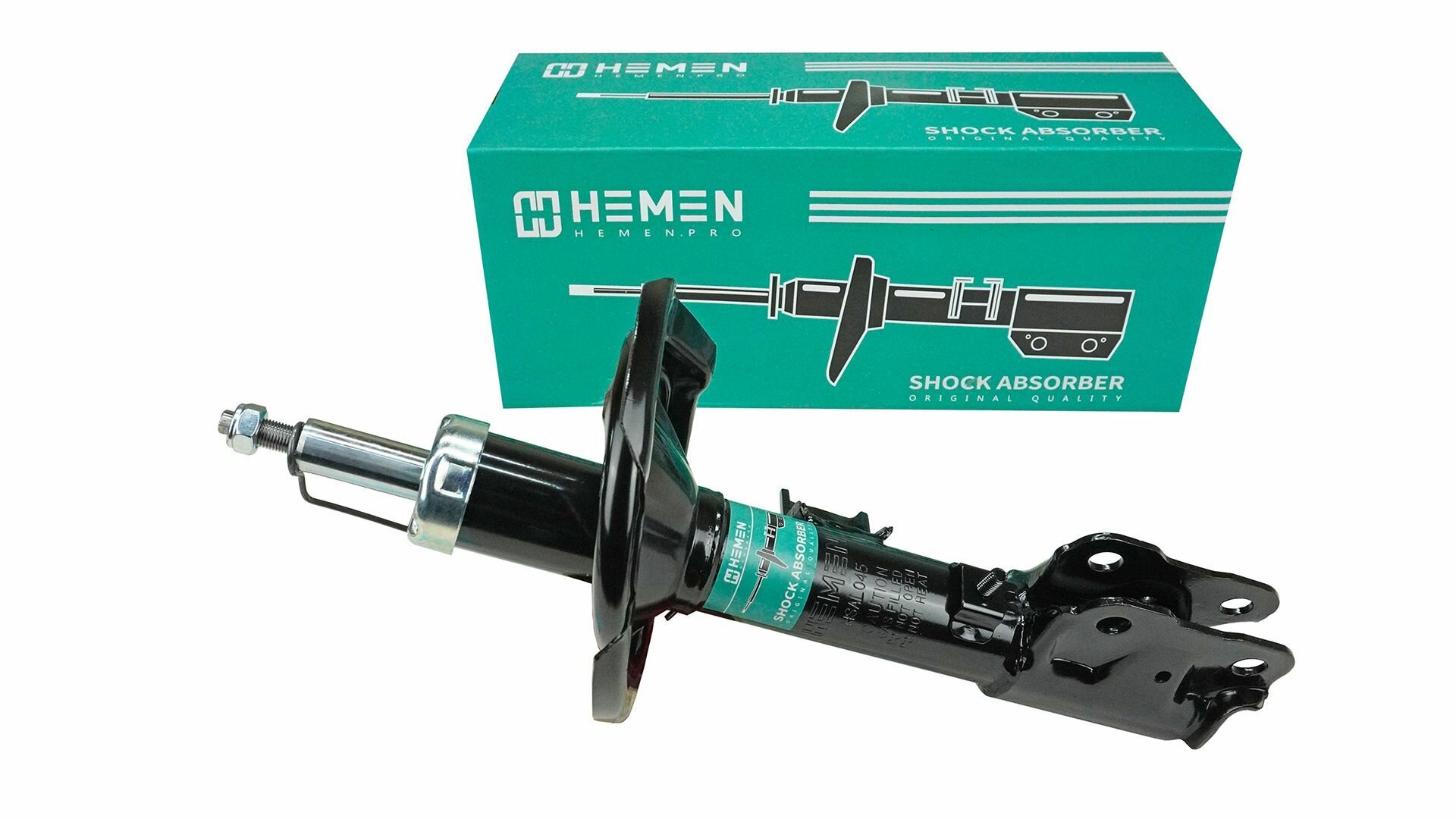 Амортизатор передний левый Mitsubishi Lancer X 2007- (HSAL045)