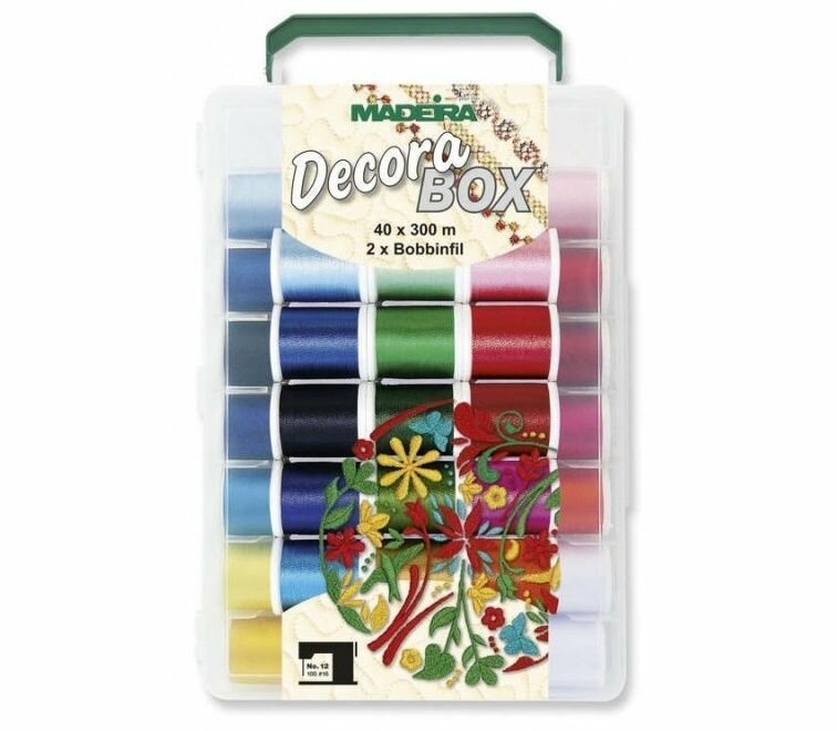 Набор ниток MADEIRA Decora №12, 42 катушки, 8083