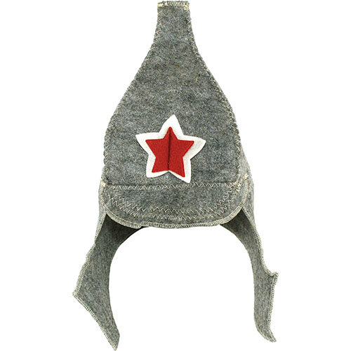 Шапка для бани "Буденовка"