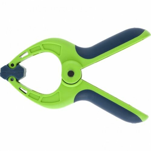 Сибртех Струбцина клещеобразная 1-5/8, пластиковый корпус, двухкомпонентные рукоятки, усиленная пружина, 42 мм, , 20784