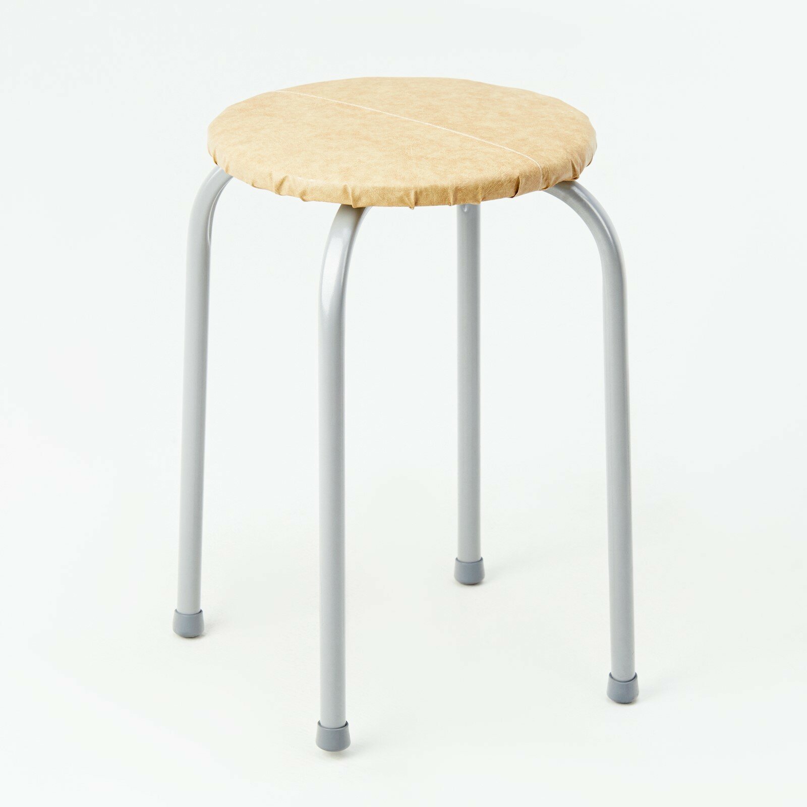 Табурет для кухни «Булат Эконом», экокожа, цвет бежевый