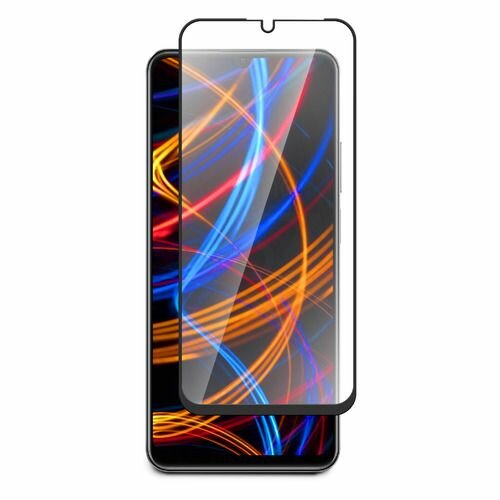 Защитное стекло для экрана BORASCO 72242 для Realme C51/C53/C61/C63/Note 50 антиблик, 74 х 165 мм, 2.5D, 1 шт, прозрачный