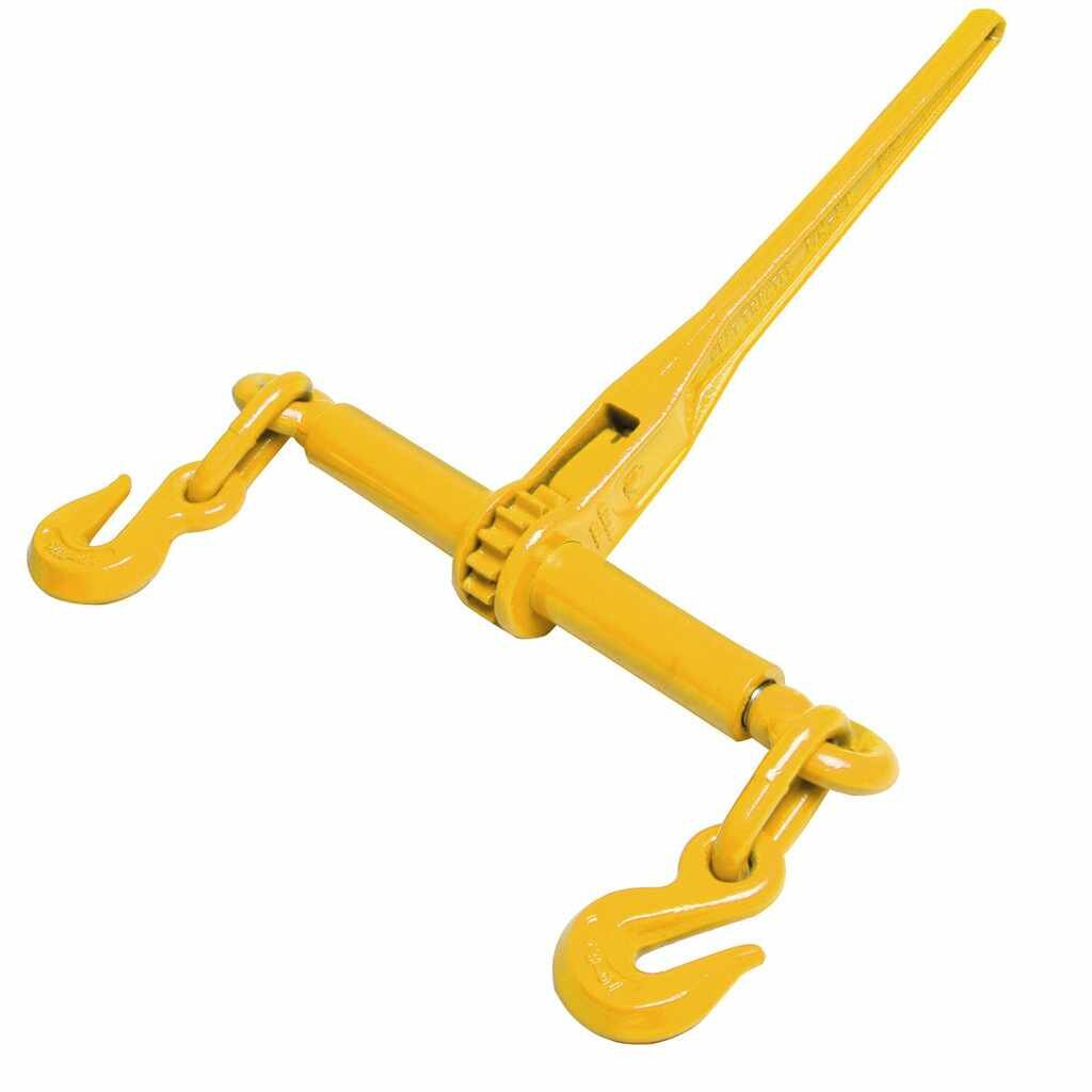 Талреп с трещоткой с двумя крюками (стяжка цепная) 13-16, TY023064, ромек