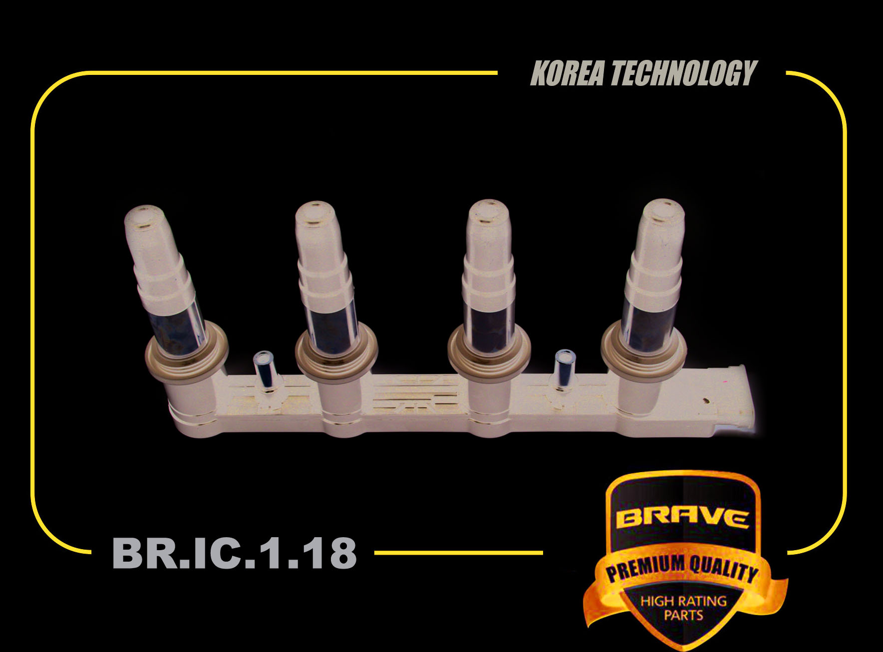 Brave BR. IC.1.18 (BRIC118_BR8) катушка зажигания 55570160 br. ic.1.18 [модуль] Chevrolet (Шевроле) cruze, lacetti, orland