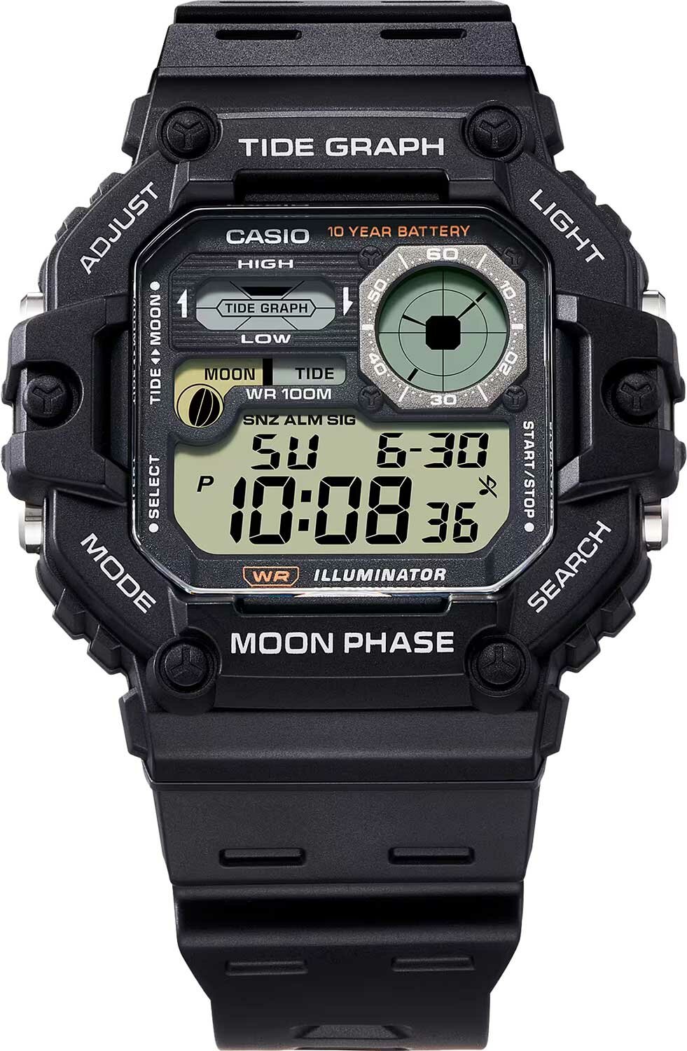 Наручные часы CASIO, черный/серый — фото 1