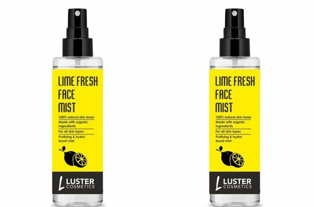 Luster Очищающий и увлажняющий мист-тонер для лица с экстрактом лайма, 115 мл, 2 шт