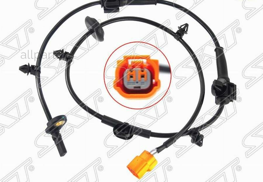 SAT ST-57455-SEL-T02 Датчик ABS FR HONDA FIT GD/GE LH