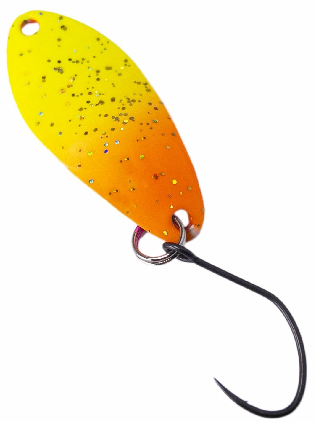 Набор 2ШТ Блесна колебалка Зябликов Пиксель 3 см. 2гр fluo