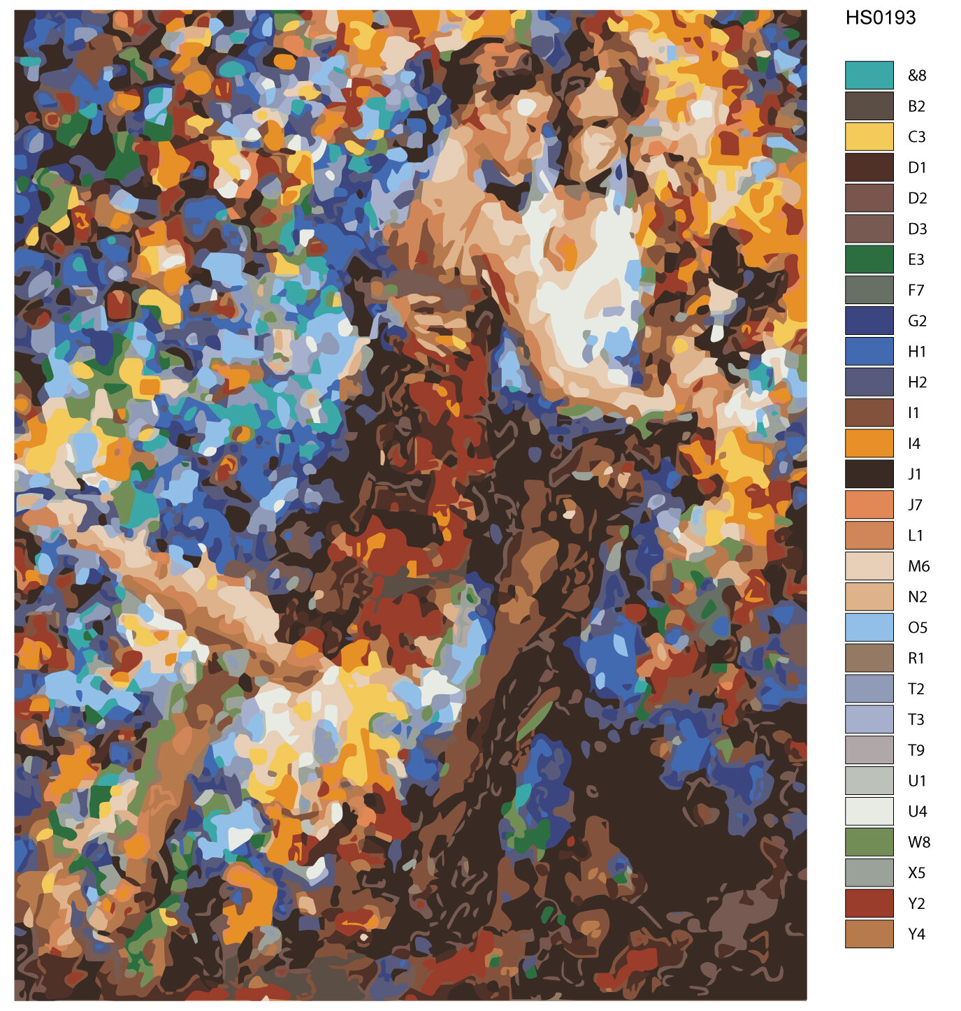 Картина по номерам "Страстный танец" HS0193 40x50