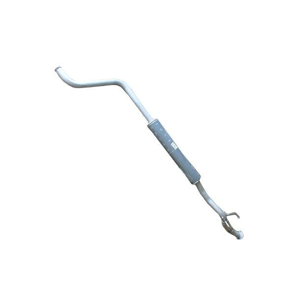 Глушитель дополнительный на LADA VESTA (с 2018г.) из углеродистой стали с трубами и кронштейнами в с