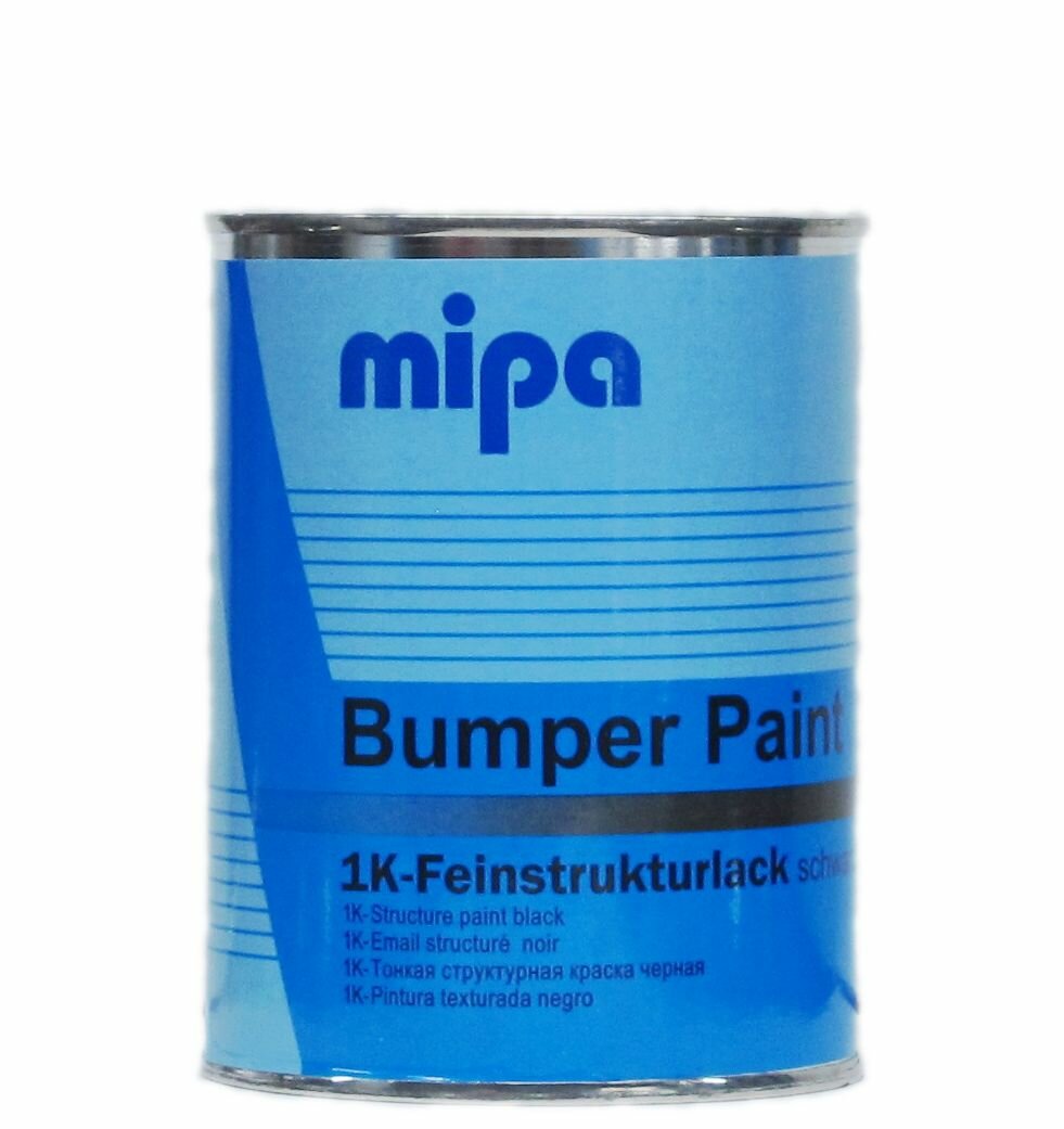Mipa структурная краска для бамперов черная Bumper Paint 500мл