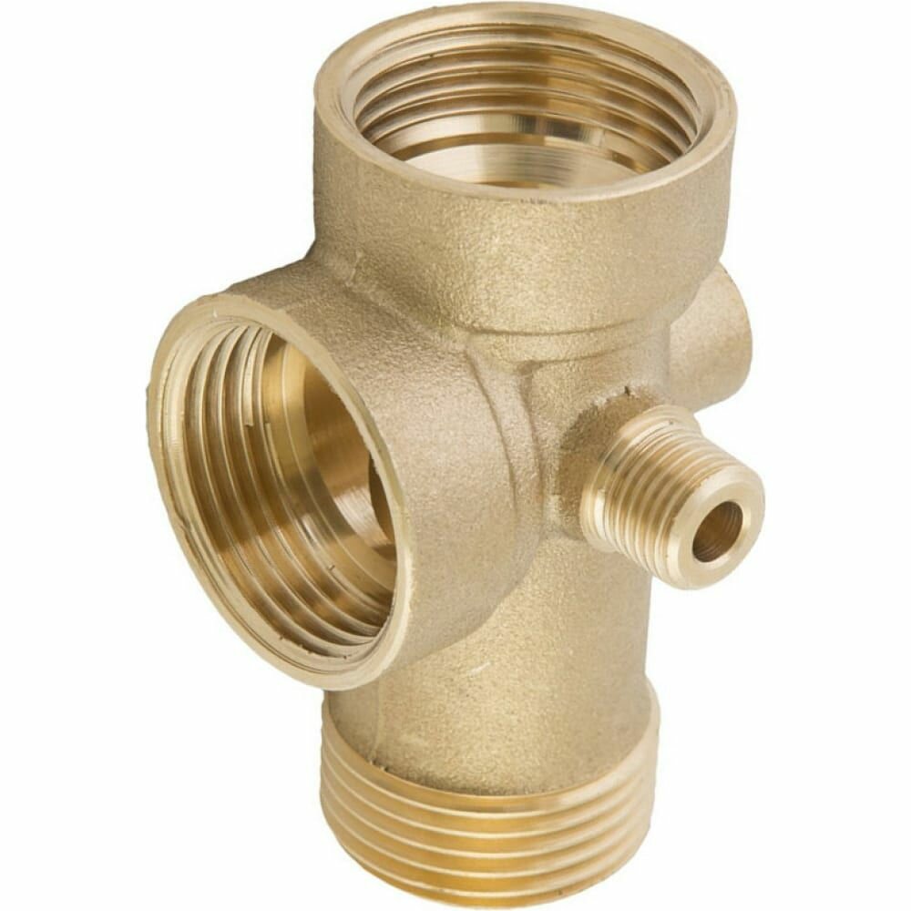 Штуцер 5-ти выводной (1 х1 х1 х1/4 х1/4 ) Unipump 22586