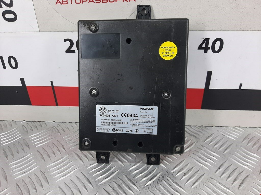 Блок управления телефоном (Блютуз Bluetooth) Volkswagen Jetta 5 3C0035729F арт. 1004805