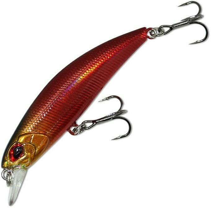 Воблер для рыбалки Kosadaka NOTA MINNOW XS 60F BLR, 60.0 мм, 3.7 г, заглубление 0.3-0.8 м, BLR