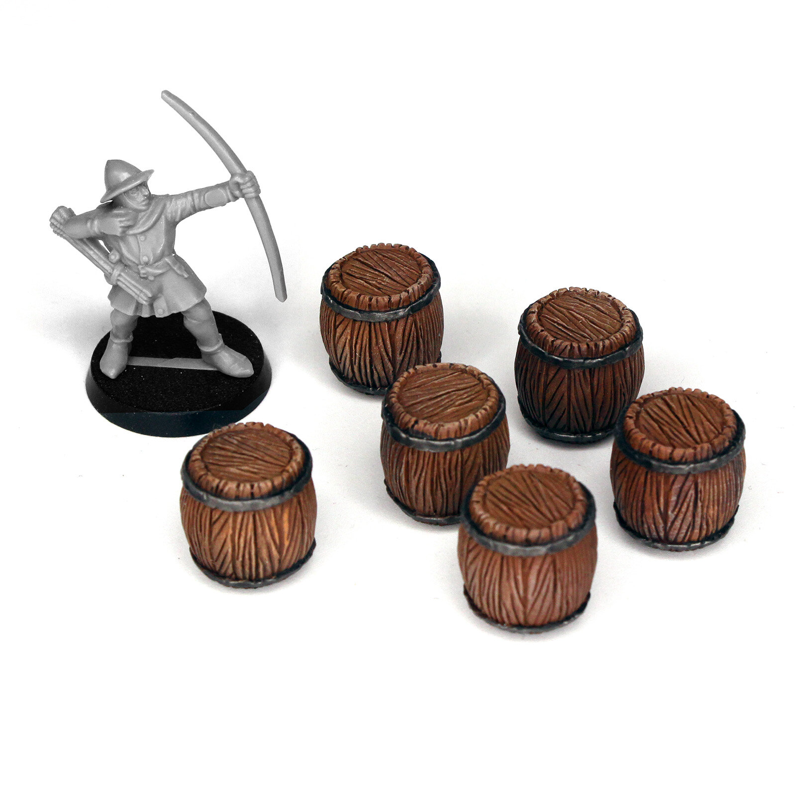 Купеческие бочки | Grabblecast террейн для варгеймов и D&D