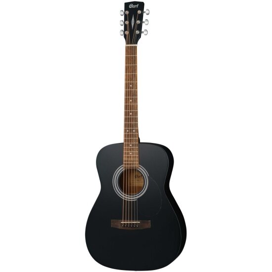 Акустическая гитара Cort AF510-BKS Standard Series, черная
