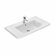 Раковина Roca The Gap 327470000, белая, фарфоровая, прямоугольная, подвесная