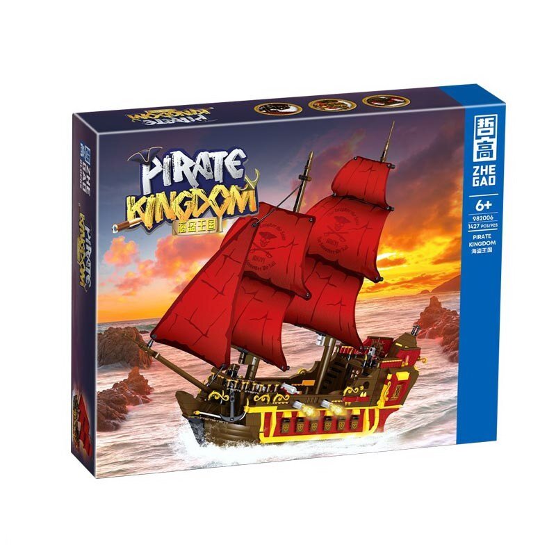 Конструктор "Корабль Алые Паруса" 982006, 1427 дет, развивающий, от 6 лет