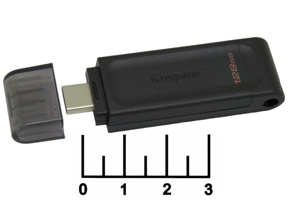 Flash Type C 3.2 128Gb Kingston Data Traveler DT70