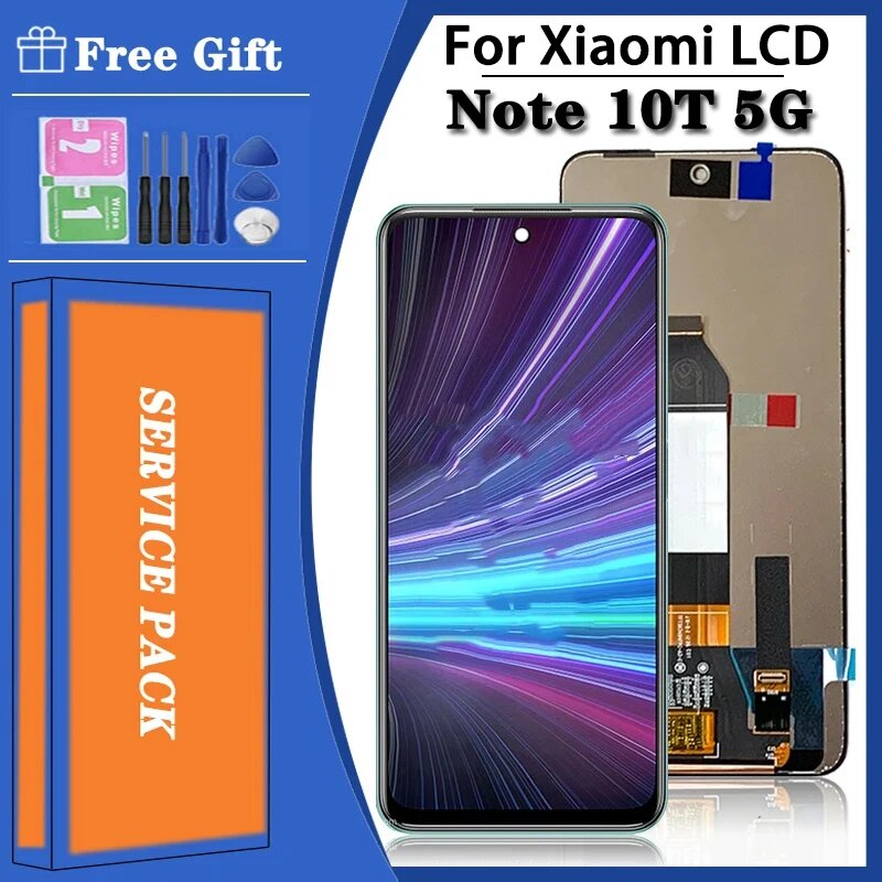 6,5 "экран для Xiaomi Redmi Note 10T Note10 5G ЖК-дисплей M2103K19I M2103K19G, сенсорный экран с дигитайзером в сборе, Note 11SE ЖК-дисплей Original With Frame