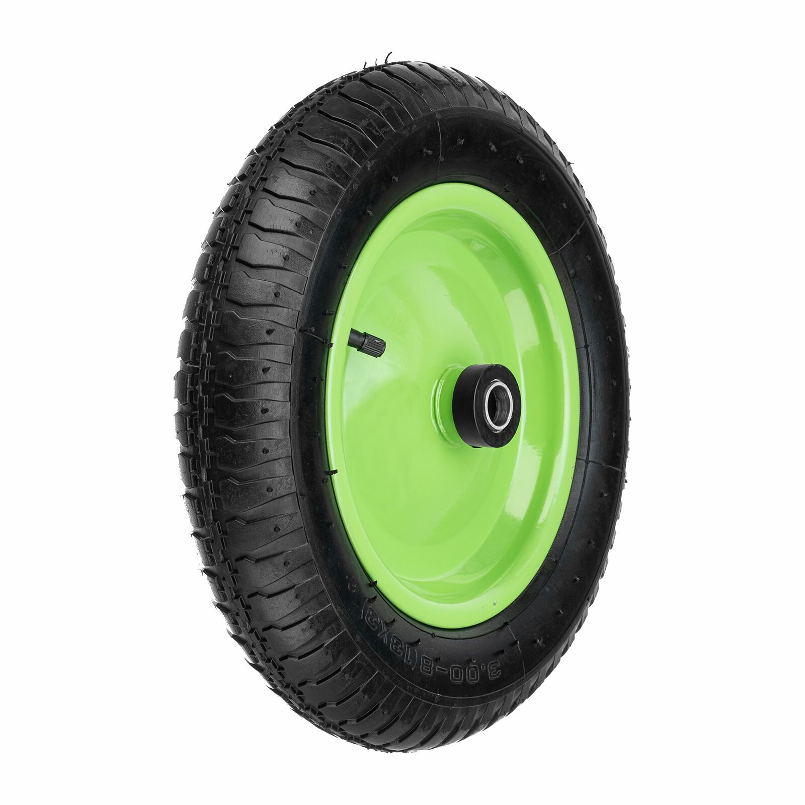 Колесо для тачки Сибртех пневматическое, 3.00-8, длина оси 90 мм, подшипник 20 мм (68972)